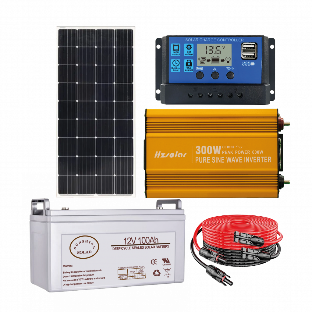 Kit Solar 900Wh/día - La tienda Online de Energía Solar